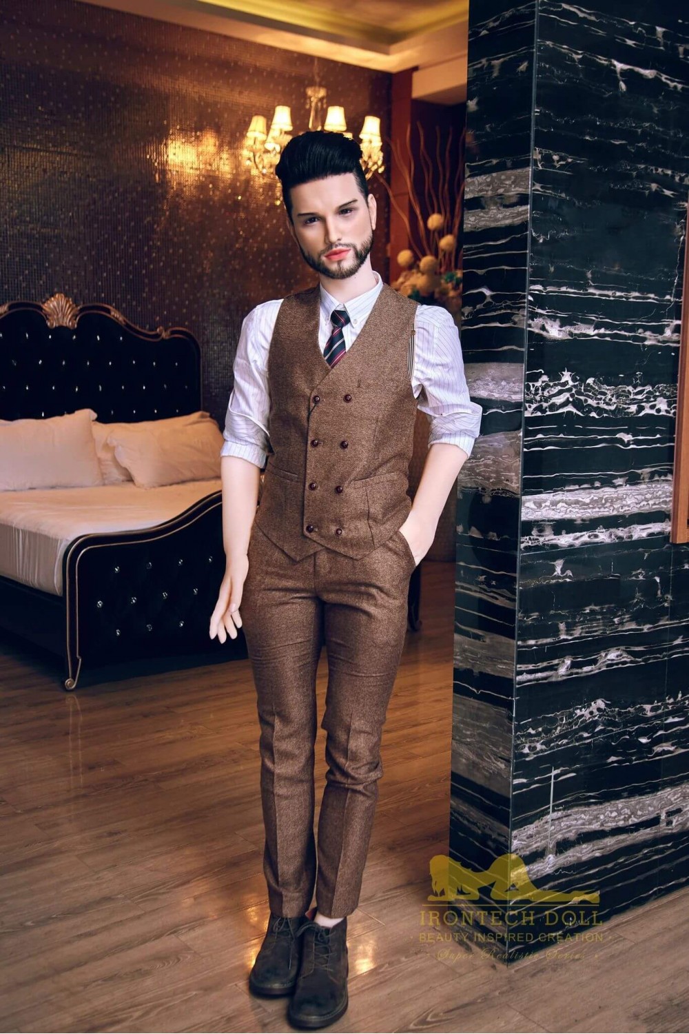 Irontech Male Doll Ethan 162 cm, vorgefertigte Doll - Princessdolls.ch