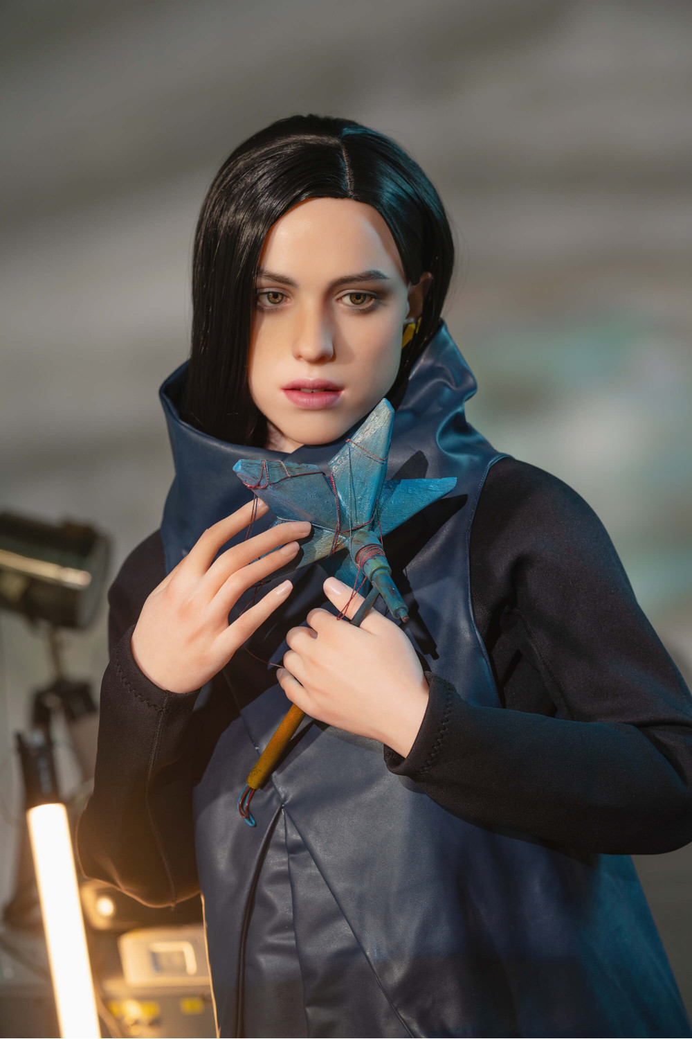 Game Lady Full Silicone Doll Lockne 168 cm - Death Stranding